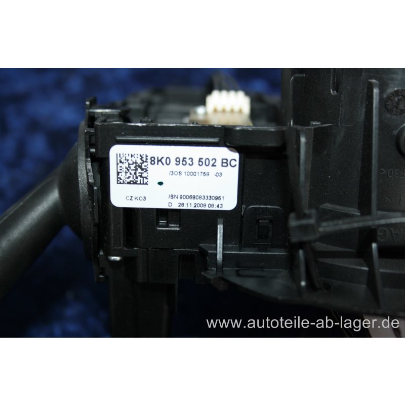 Audi AV Avant Indicator und Wiper Stalks Contro Unit Bj. 2008 8K0 953