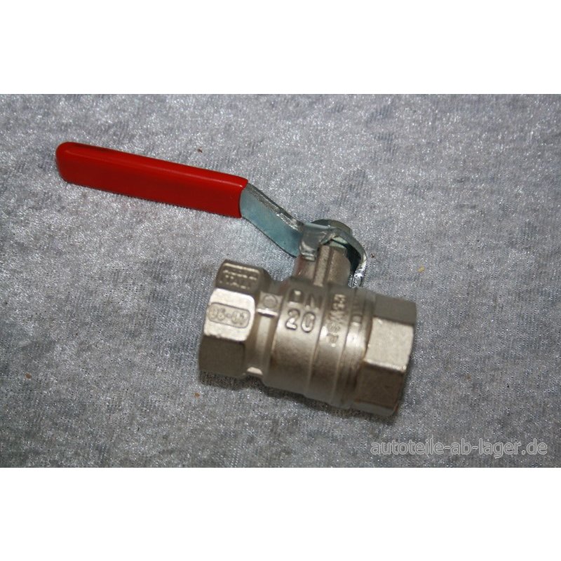 HS Univers Absperrhanh Kugelhahn CW617N 3/4 Zoll DN20 PN25 NEU #W585-