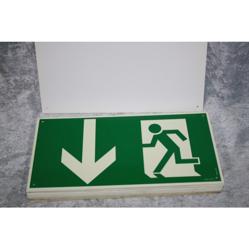 Kunststoffschild Schild Fluchtweg Notausgang Rettungsweg Rettungszeic