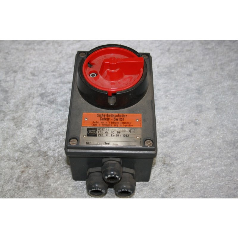 Stahl Sicherheitsschalter Safety-Switch PT Nr. EX-86/1052 8537/1 - 70